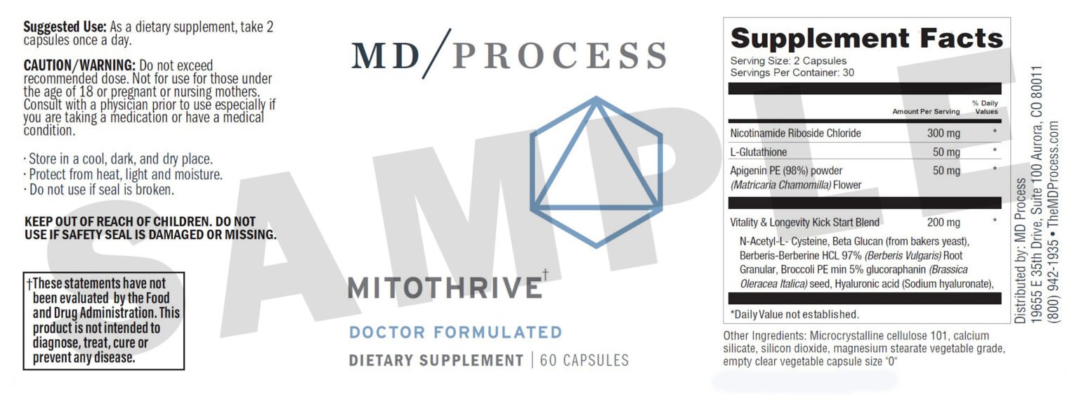 MitoThrive Reviews: Ignite Your Cellular Energy?